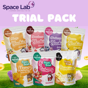 【Trial Pack-8 Packs】Space Lab Yookies & Freeze Dried Fruits